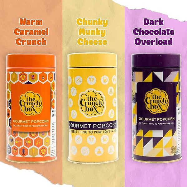 3 Tin Combo - Special (Chocolate, Caramel & Cheese Flavour) – The ...